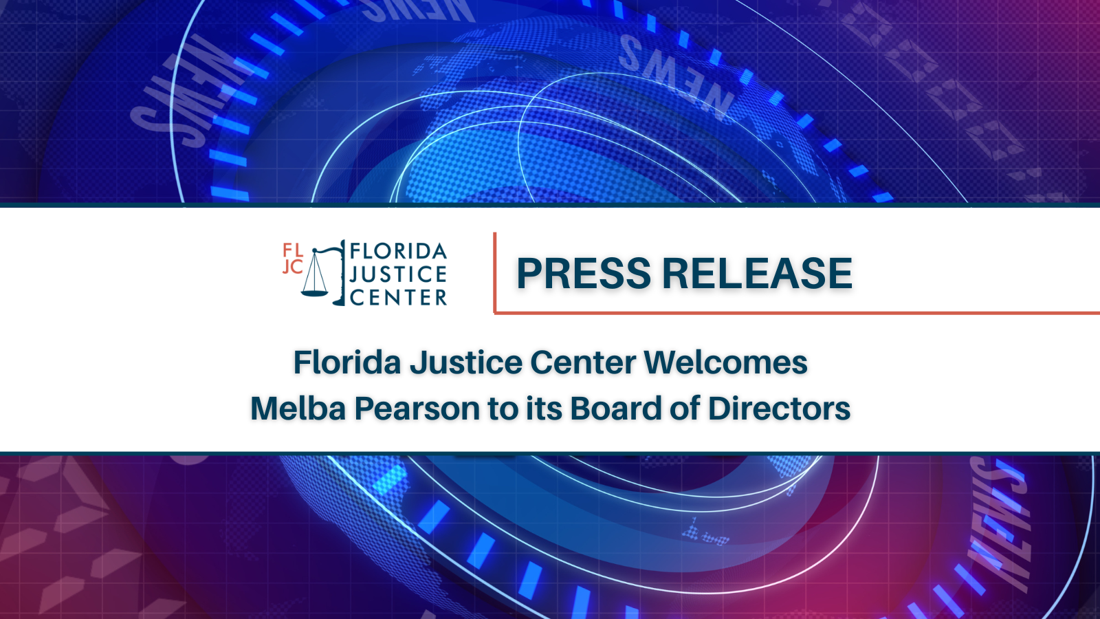 Florida Justice Center Welcomes Melba Pearson to its Board of Directors ...
