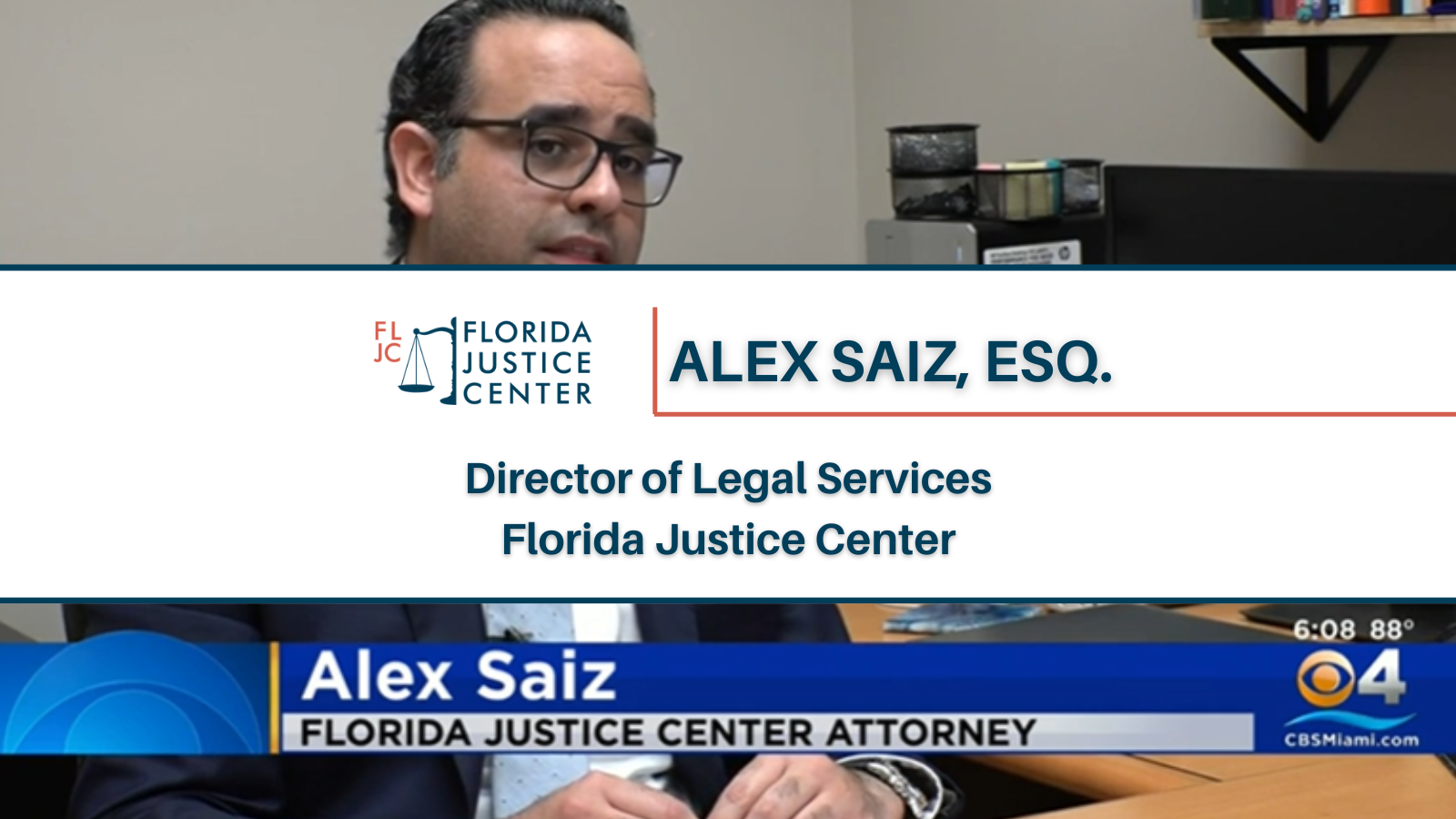 Alex Saiz, Esq. - Director of Legal Services | Florida Justice Center