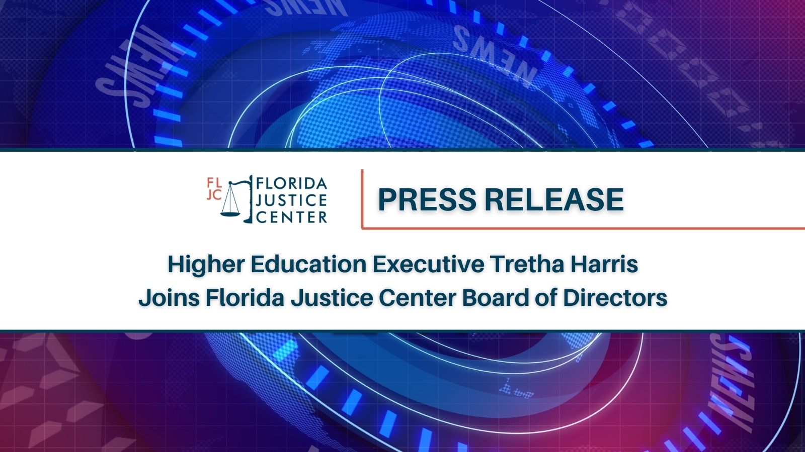 Tretha Harris, Higher Education Executive, Joins Florida Justice Center ...